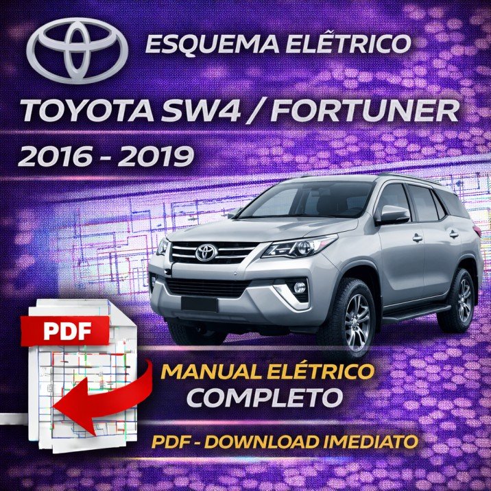 Esquema Elétrico Toyota SW4 / Fortuner (2016 a 2019) – COMPLETO em PDF ...